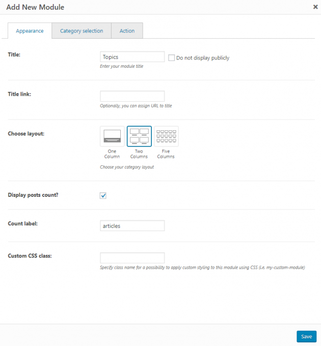 Home Page / Modules - Voice WordPress Theme Documentation - Meks