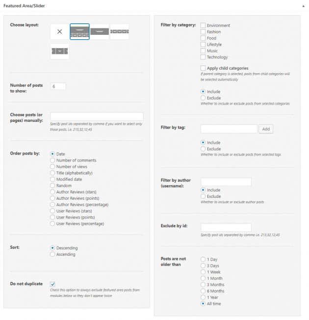 Home Page / Modules - Voice WordPress Theme Documentation - Meks
