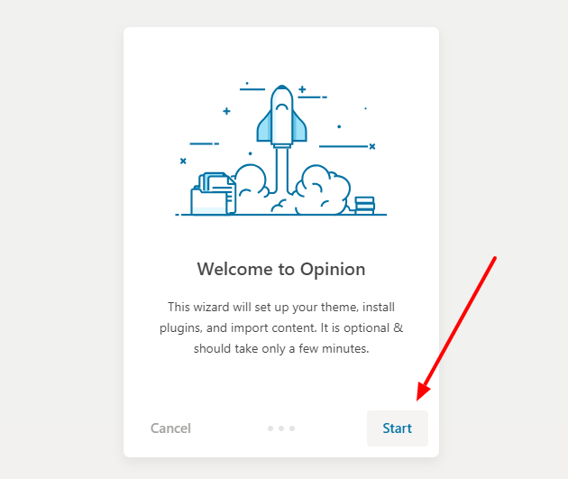 Demo Content Import Setup Wizard Opinion Wordpress Theme Documentation Meks