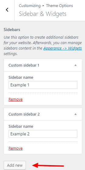 Sidebars & footer - Megaphone WordPress Theme Documentation - Meks